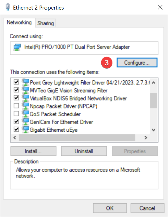 Setting up the Swing Catalyst Lynx GigE camera(s) – Swing Catalyst ...